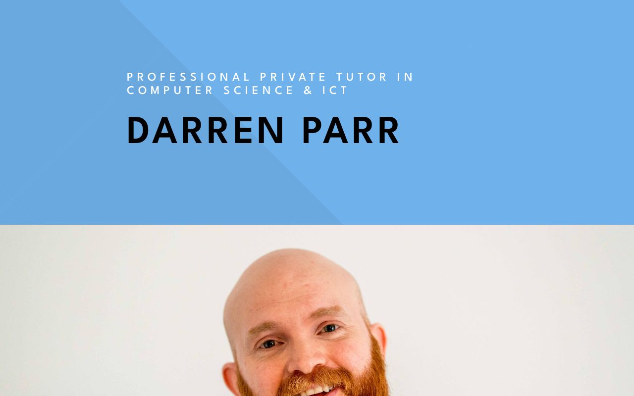 Darren Parr - Computer Science Tutor